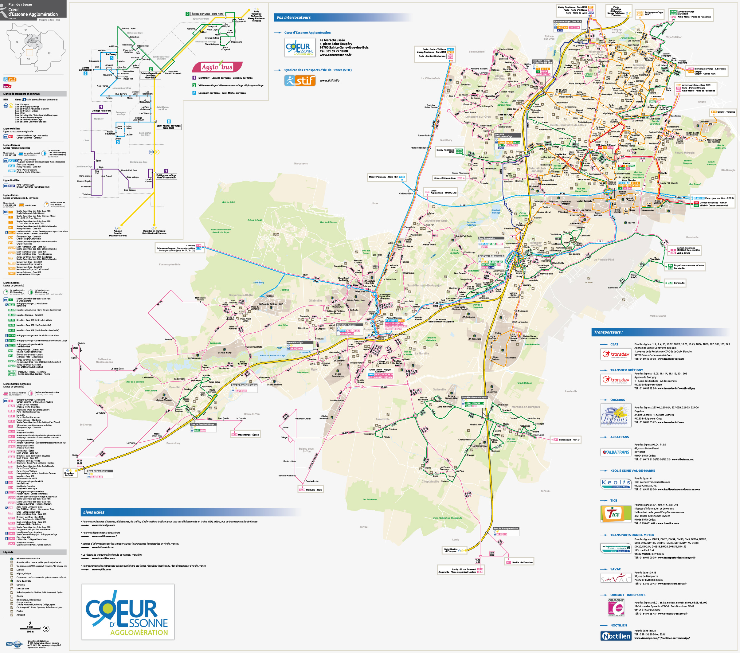 Cartes de transports