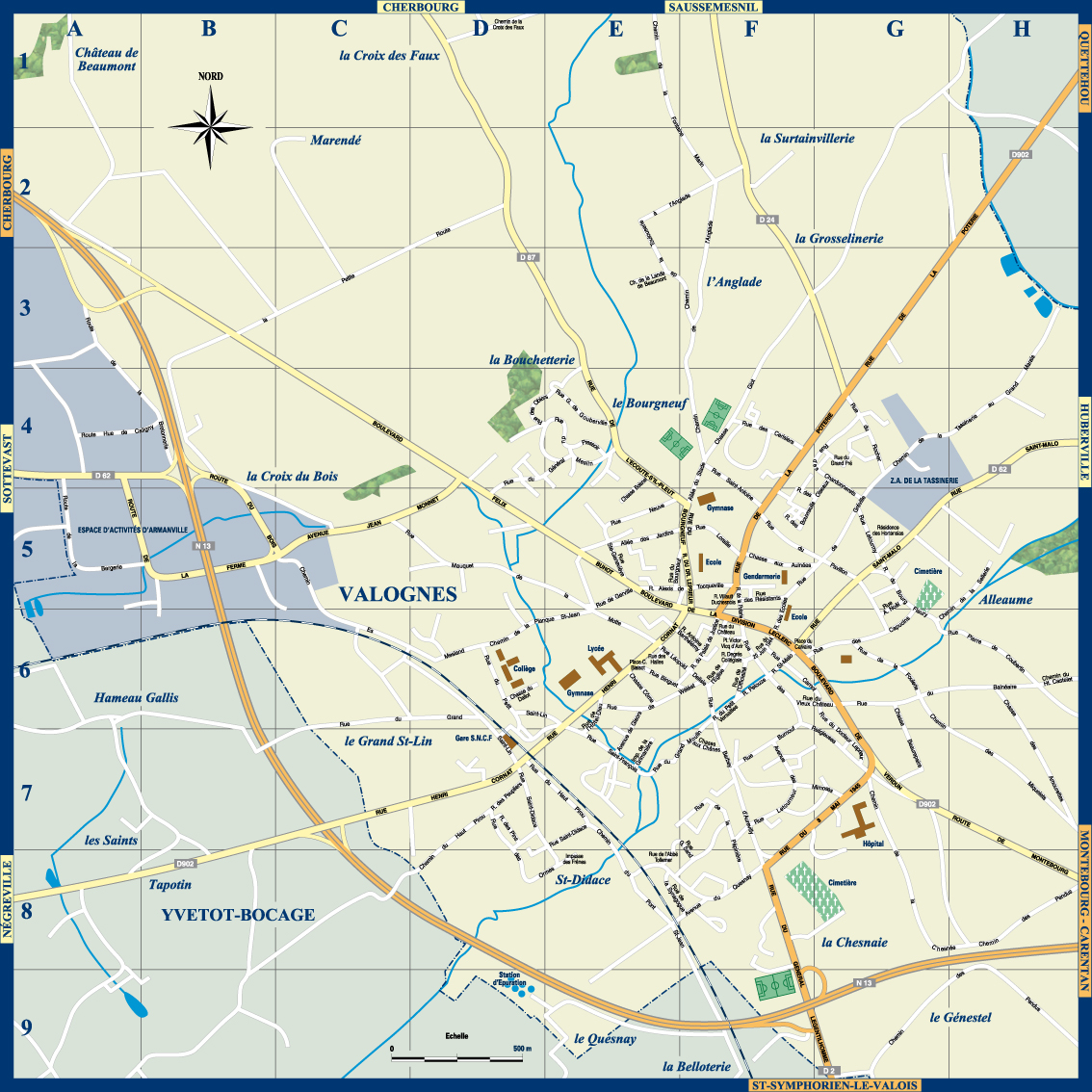 Tous les plans de communes